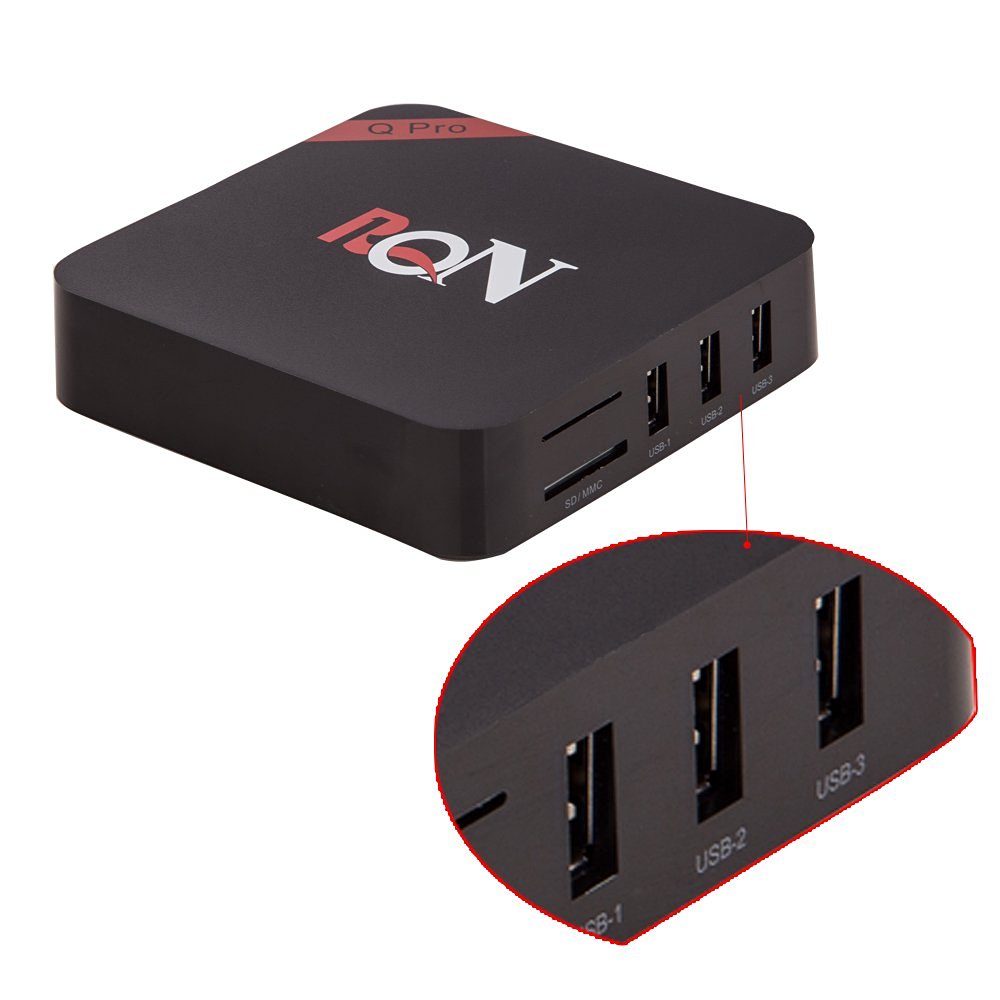 RQN Android Tv Box Q Pro Kodi(xbmc) Fully Loaded 1080p Quad Core Smart ...