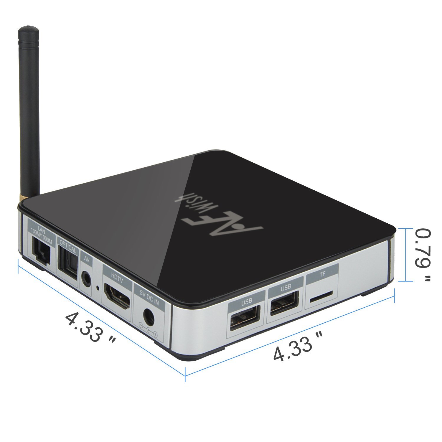 Android 6.0 TV Box Kodi 17.0 Fully Loaded Unlocked Octa Core Amlogic ...