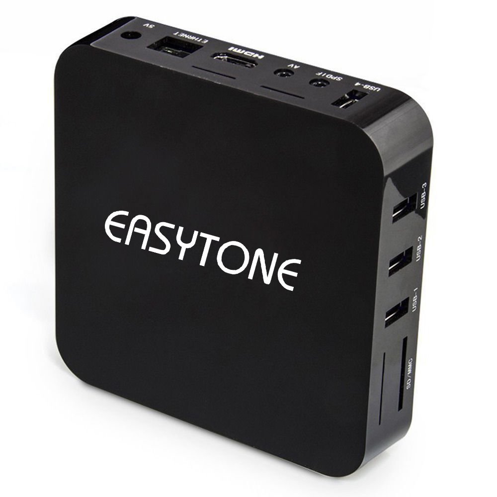 Easytone Android 4.4 Smart TV Box Free Movie with Remote Control Kodi ...