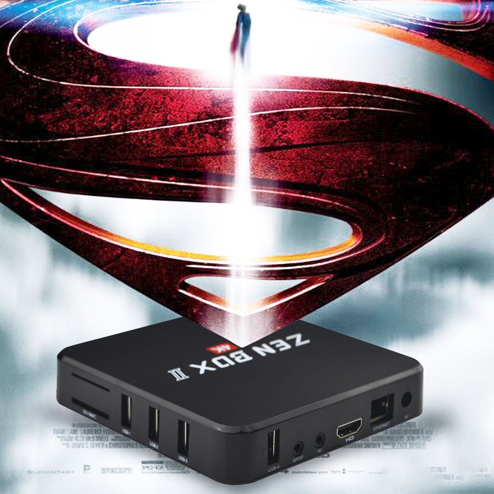 [2016 New Arrivals] Zenoplige ZEN BOX II Android 5.1.1 Lollipop TV BOX Pre-installed Fully ...