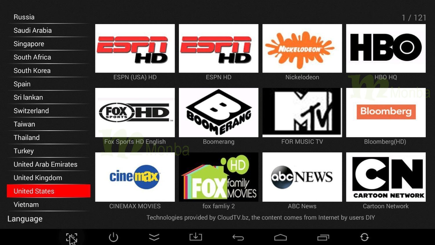 [New!!!] Monba MXV Android TV BOX Kodi fully loaded XBMC Amlogic S805 Quad Core 1GB/8GB Wifi LAN ...