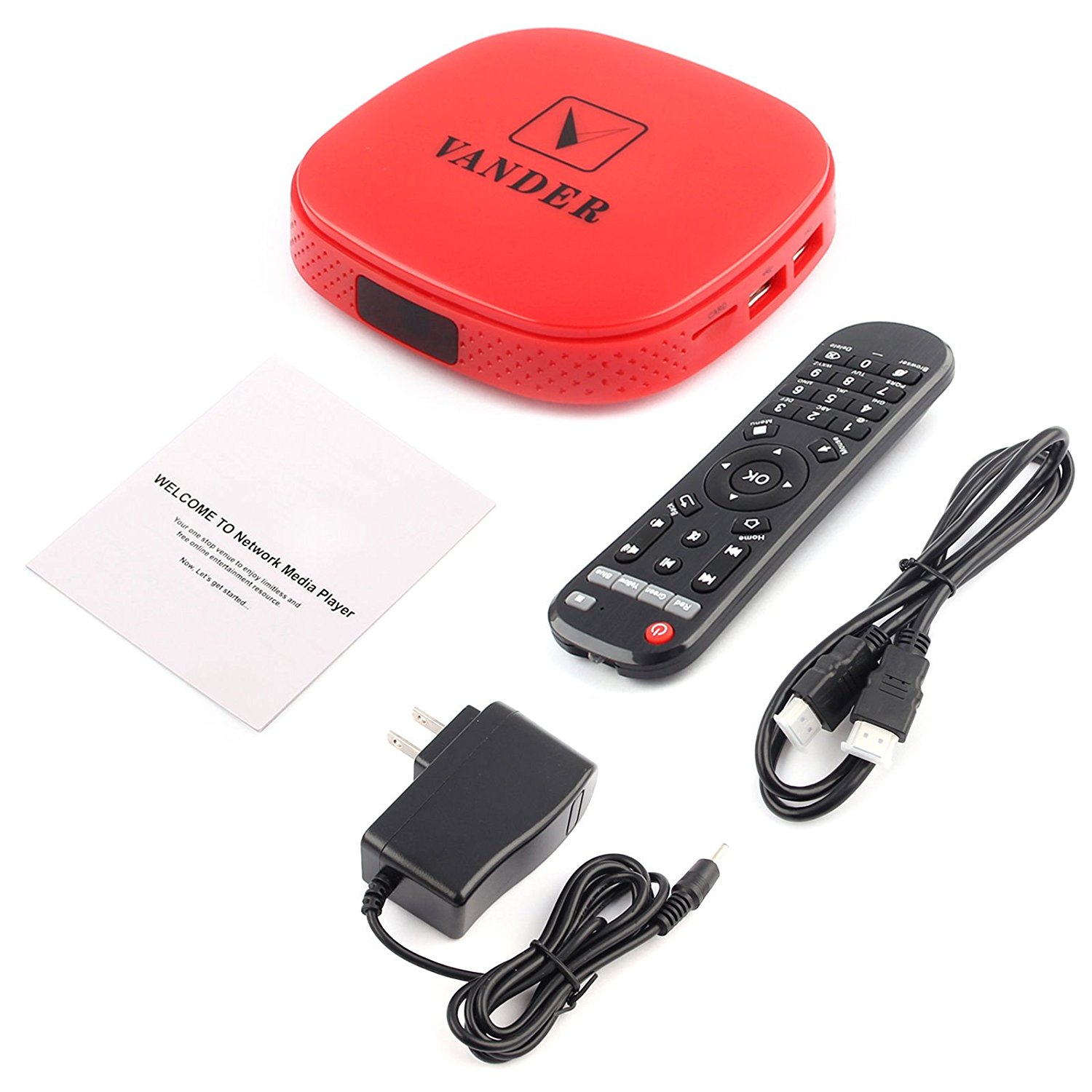 TV BOX 8GB Smart Set Android 4.4 XBMC Fully Loaded Quad-Core S805 HD ...