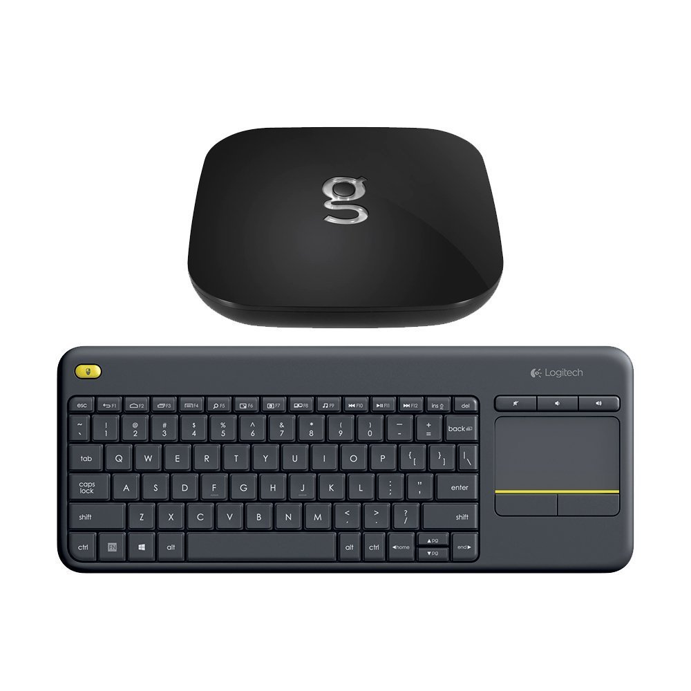 Matricom G-Box Q² and Logitech Wireless Touch Keyboard K400 Plus ...