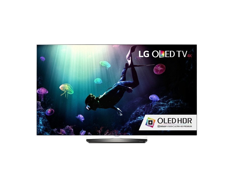 LG Electronics OLED65B6P Flat 65-Inch 4K Ultra HD Smart OLED TV (2016 ...