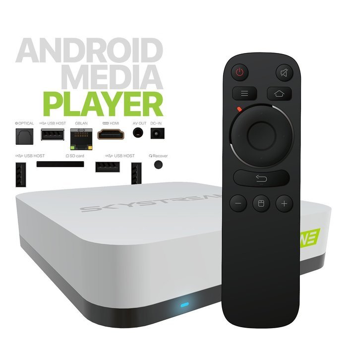 SkyStream ONE Android TV Box Fully Loaded KODI with SkyStreamTV Updater ...