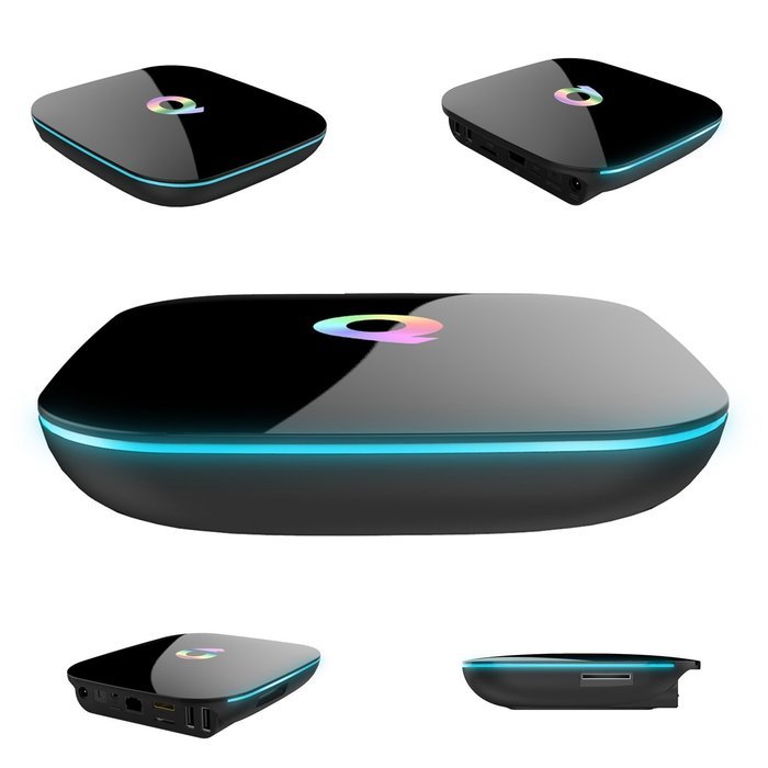 Guleek Qbox Amlogic S905 Quad Core Smart Android TV BOX 4K KODI XBMC ...