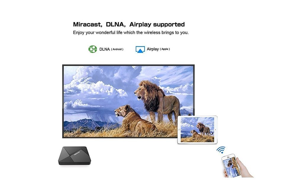 DOLAMEE D5 Android TV Box, Fully Loaded Android 5.1 Lollipop Os ...