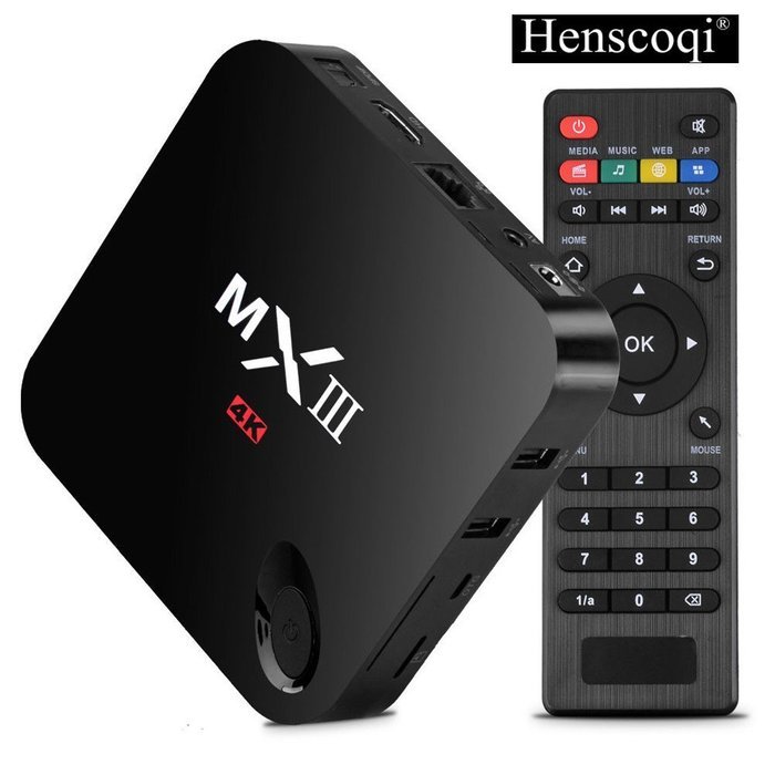 Henscoqi MXIII MX3 Quad Core Amlogic S802 2G/8G Smart HTPC TV Box ...