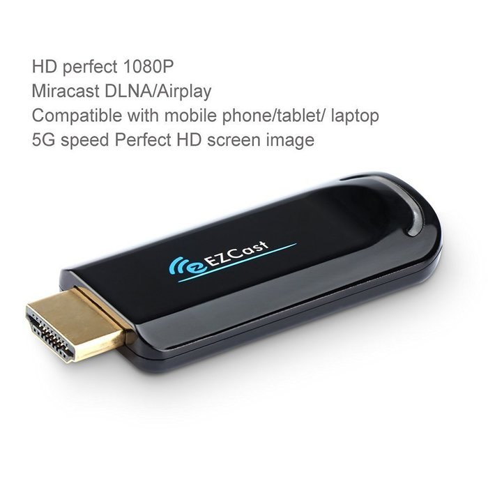 New 5Ghz version ez cast hdmi ezcast tv wireless miracast chromecast 5g ...