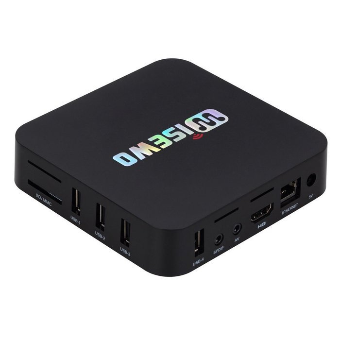 WISEWO Quad Core Smart TV Box Mini PC Streaming Media Player with XBMC ...