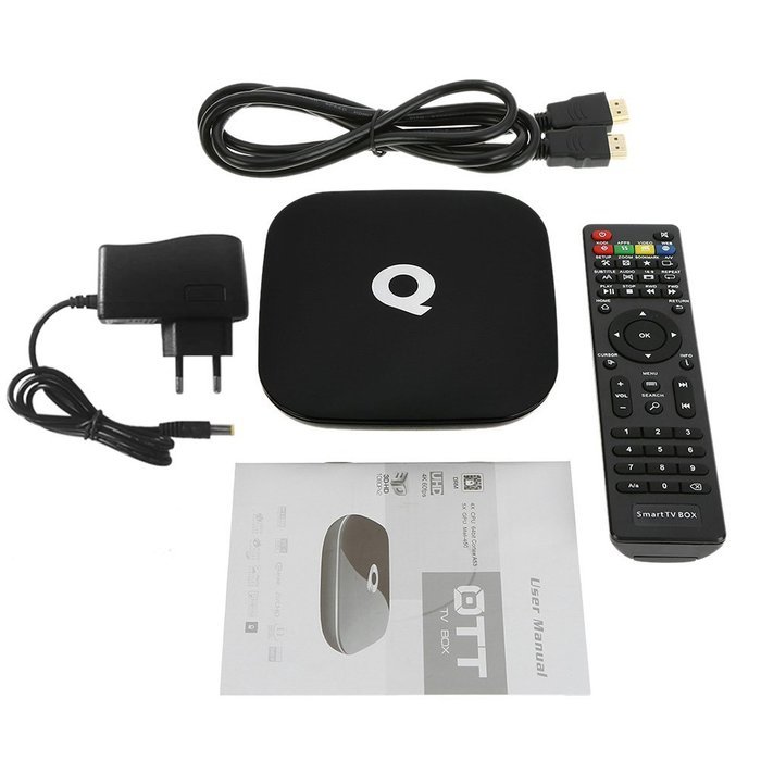 Miroha Q-Box Android TV Box 2GB/16GB Quad Core Kodi 16.0 pre-installed ...