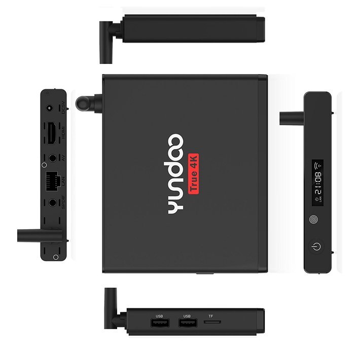 YUNDOO Y7 Android 6.0 TV Box, 4 Core Amlogic S905X CPU 2.0GHz 64bit ...