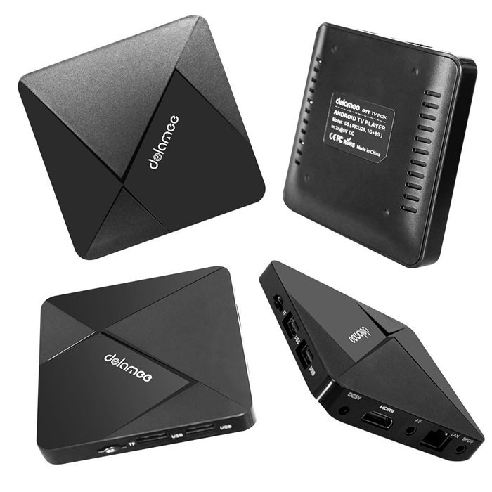 DOLAMEE D5 Android TV Box with Rockchip RK3229 Quad-core Cortex A7 1 ...