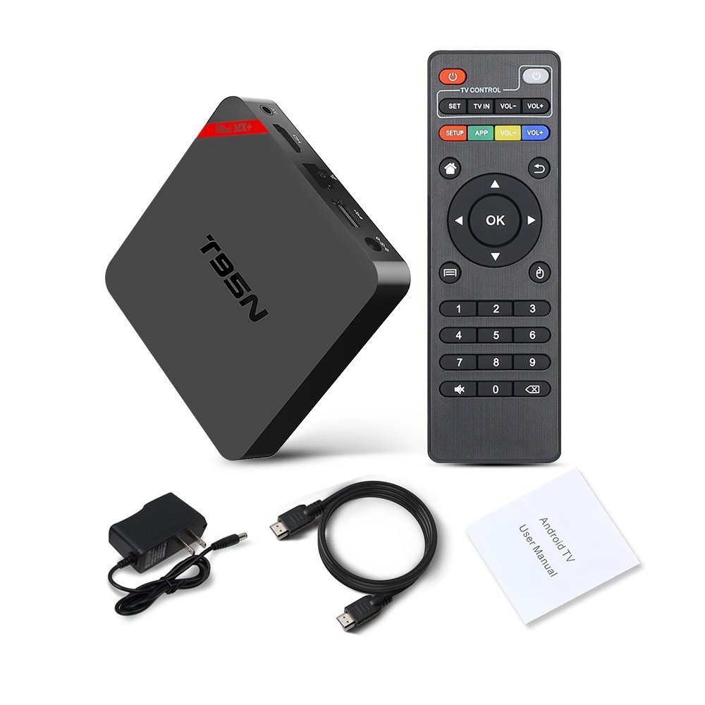 Easytone T95N Mini M8S Pro Kodi 16.0 Amlogic S905 Android 5.1 TV Box 4K ...