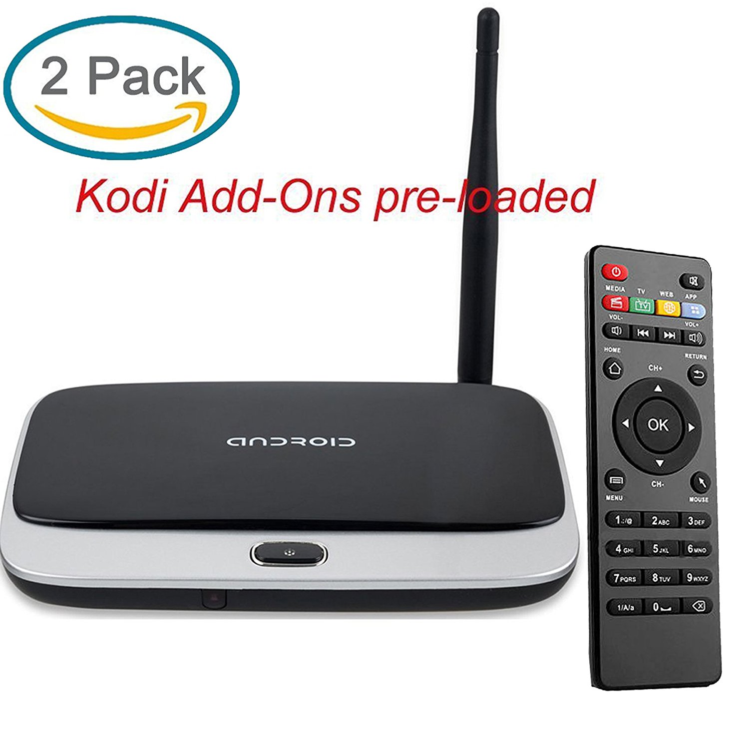 EASYTONE CS918 RK3188T Android 4.4 [2GB/16GB] Streaming Media Player ...