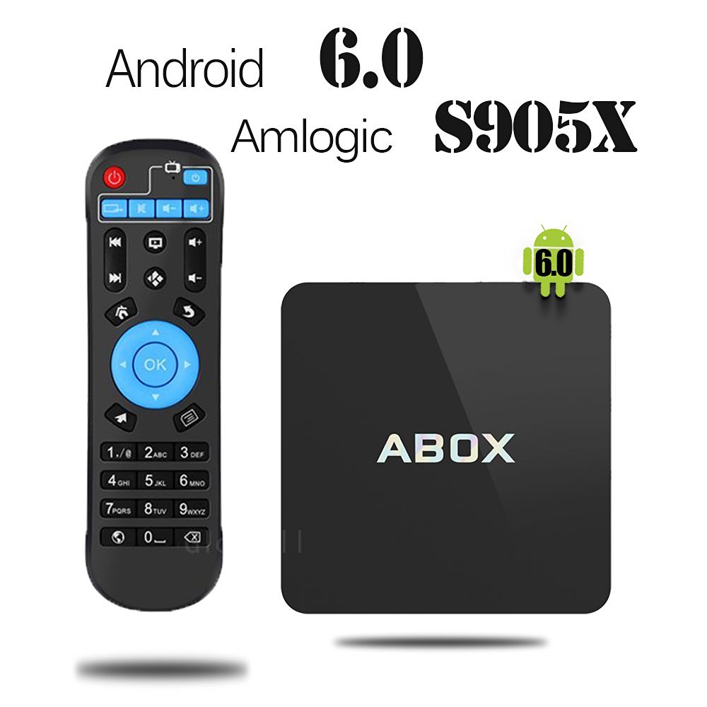 2017 Model Globmall Android 6 0 Tv Box Abox Android Tv Box Amlogic