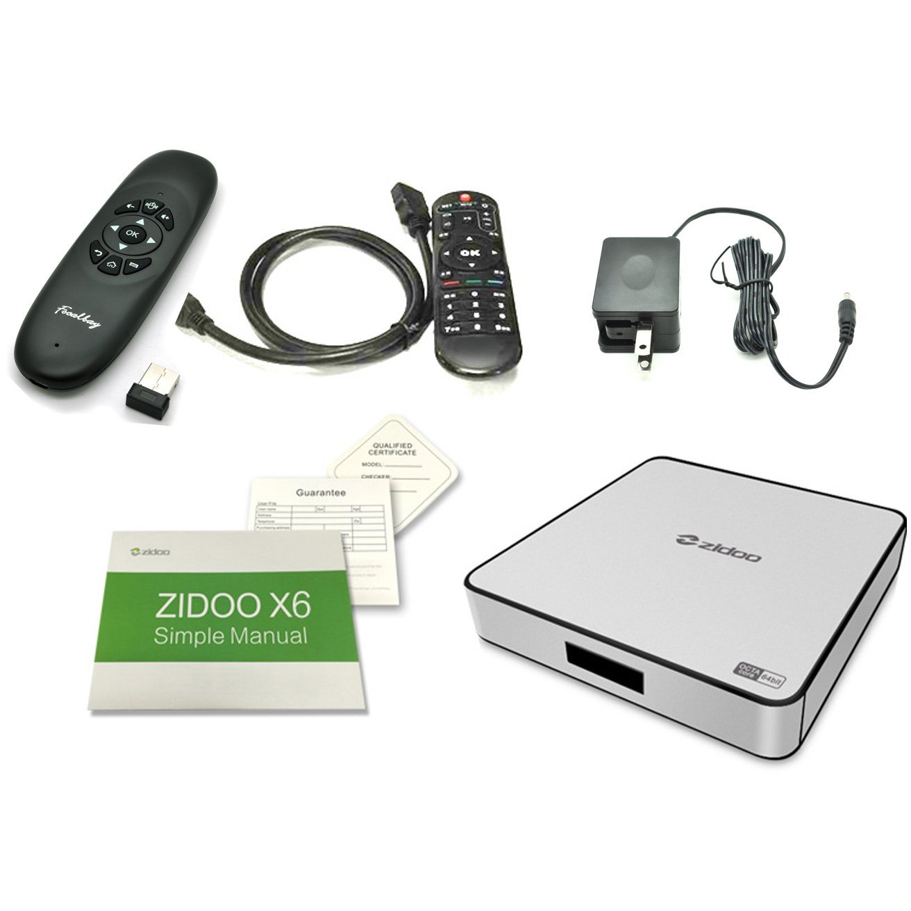 Zidoo X6 Pro Octa Core Kodi 15.1 Tv Box Streaming Media Player Android ...