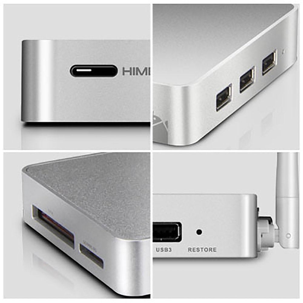 HiMedia H8 64-bit Octa-Core Android 5.1 Lollipop TV Box 2GB RAM 16GB ...