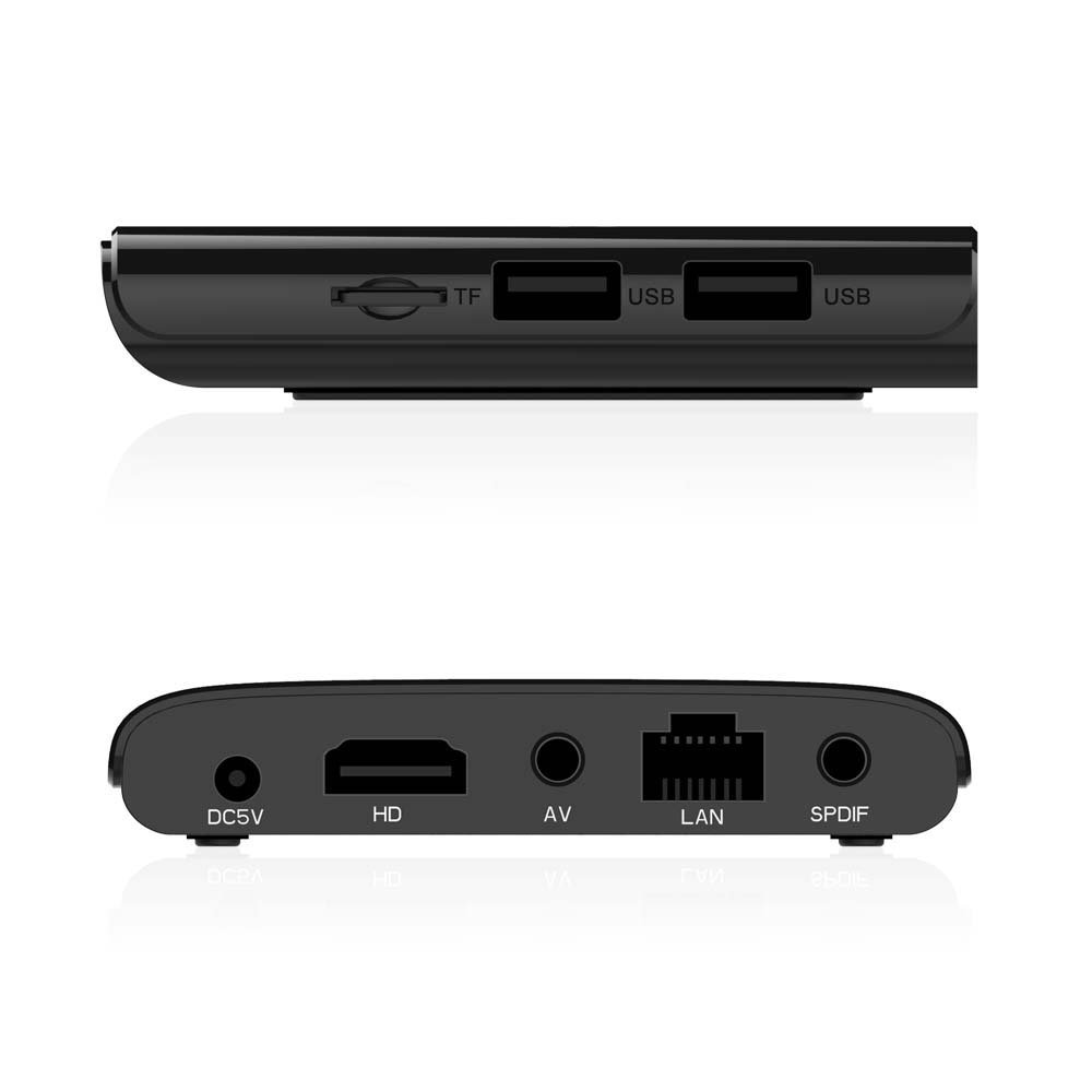 Yudoo Y6 Android 6.0 TV Box Powered by Newest Amlogic S905X 64Bit Quad ...