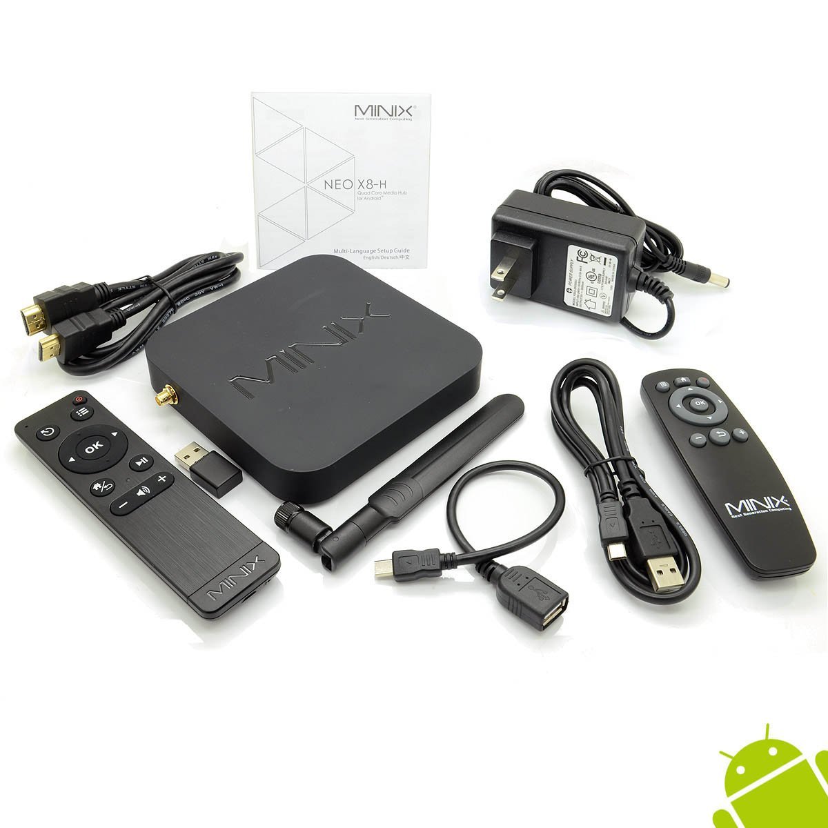 MINIX Neo X8-H Plus Quad-Core Android 4.4 KitKat Smart TV Box Mini PC ...