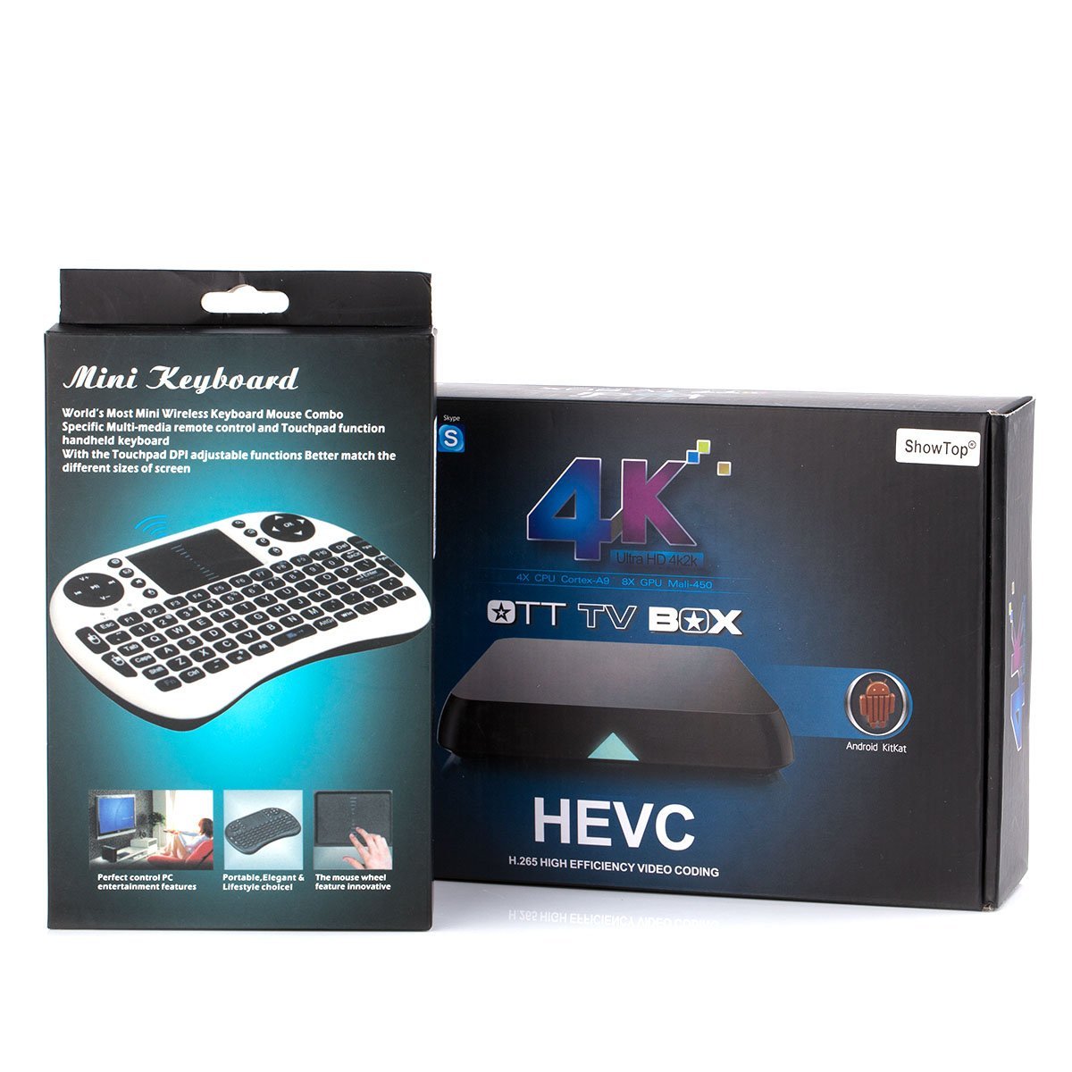 ShowTop® M8S TV BOX 2G/8G S812 Quad/Octo Core XBMC Android 4.4 4K Smart ...