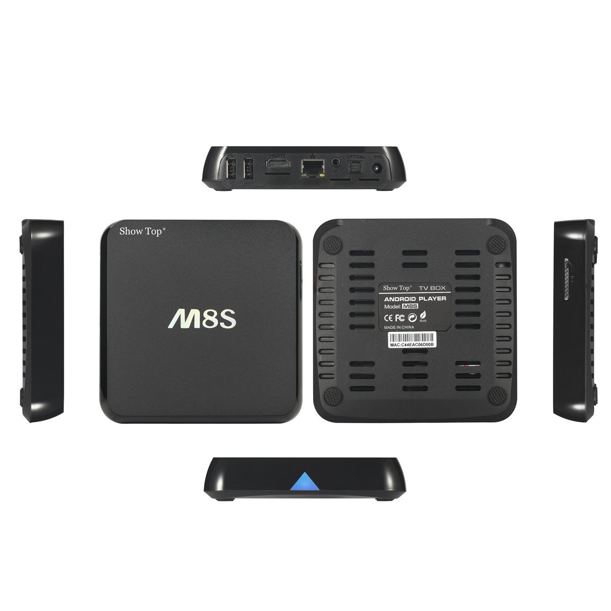 ShowTop® M8S TV BOX 2G/8G S812 Quad/Octo Core XBMC Android 4.4 4K Smart ...