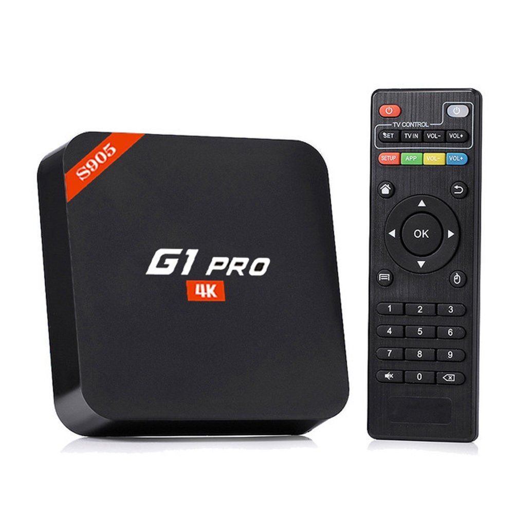 G1 PRO Amlogic S905 Android 5.1 Quad Core 64bits Smart Tv Box Support ...