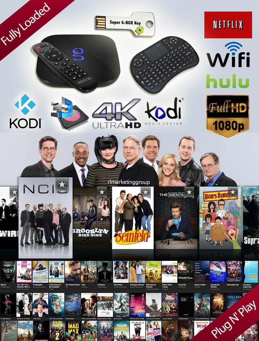 Matricom G-Box Q Quad/Octo Core XBMC/Kodi Android TV Box with Super G ...