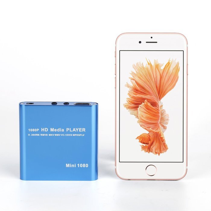 YKS HDMI Digital Media Player,1080P Full-HD Ultra Portable Multi ...