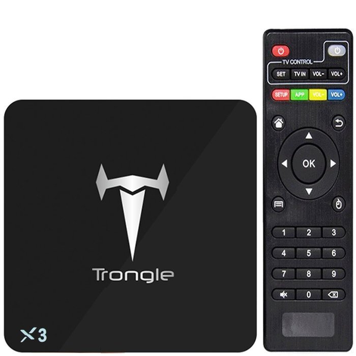 [Android 6.0 Marshmallow] X3 Amlogic S905X Quad Core Android TV Box ...