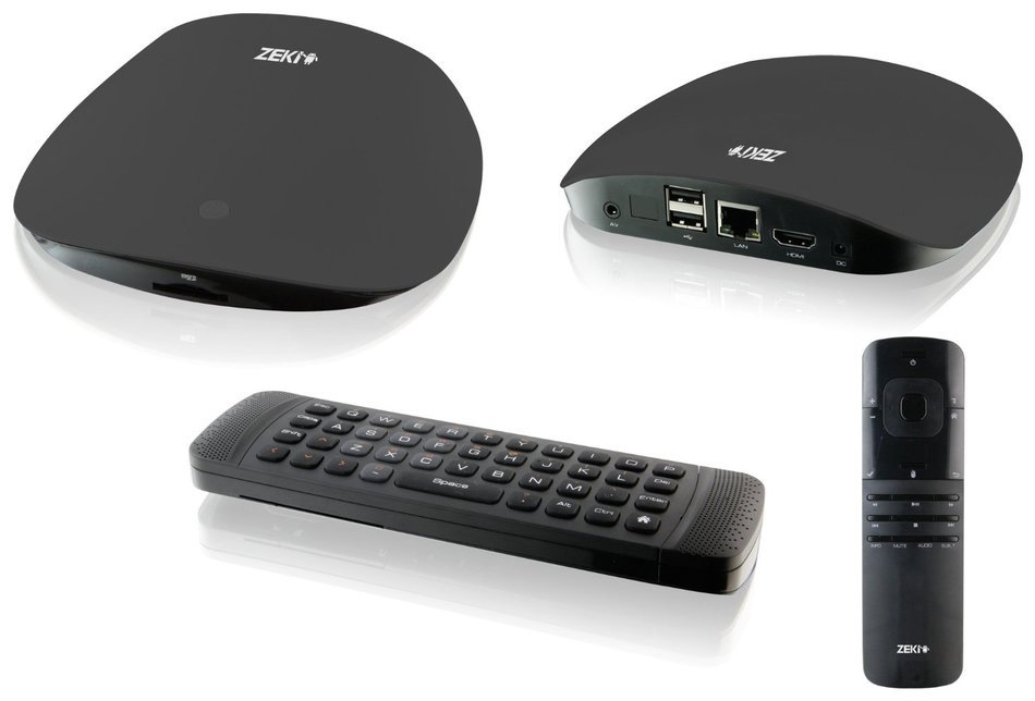Zeki TAB803B Android Streaming Media Box (Black) free image download