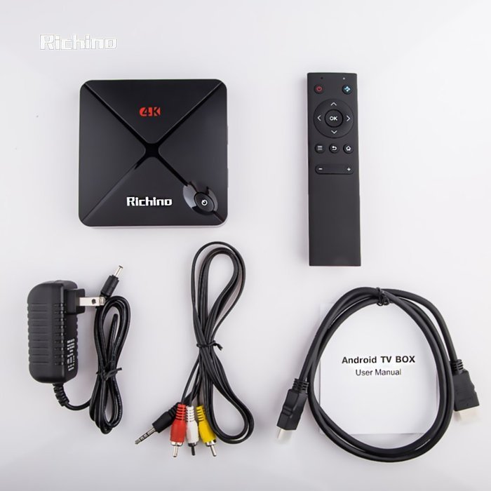 2016 Newest Richino M9S S812 Quad Core Ram 2GB Rom 16GB Android Tv Box ...