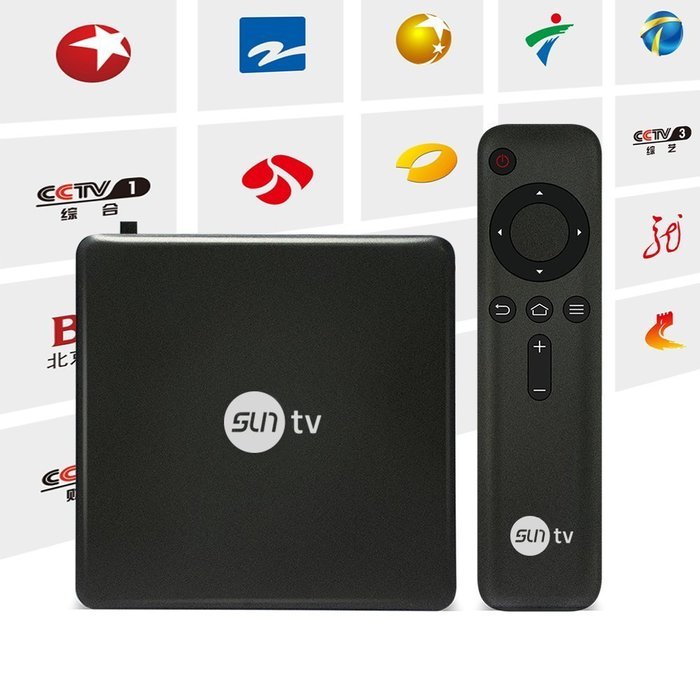 SunTV Chinese TV Box Streaming Media Player with 2-year Subscription of ...