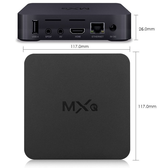 FotoFo Android TV Box ] MXQ Amlogic S805 Quad Core Fully loaded Add-ons ...
