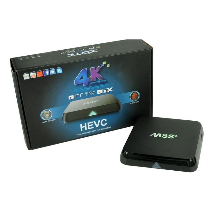 [Free keyboard + Mouse] J-DEAL® M8S+ M8S Plus Android 4.4 TV Box with ...