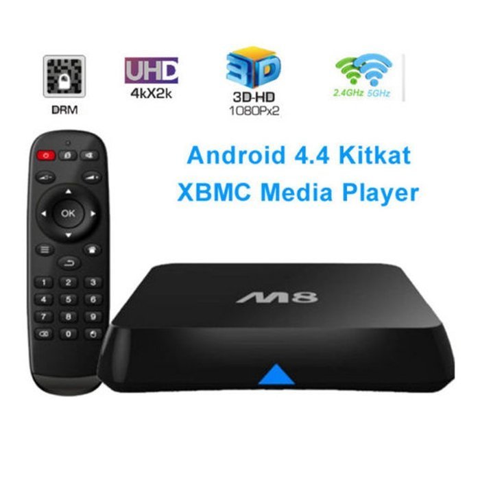 Susay® M8 TV Box HDMI WiFi Media Player 2GB DDR3 8GB Nand Flash Android ...