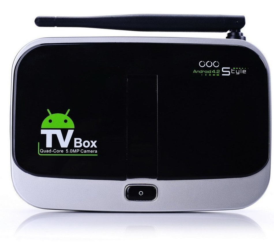 CS918S 4K*2K Quad Core Android 4.2.2 Smart TV Box Miracast, XBMC ...