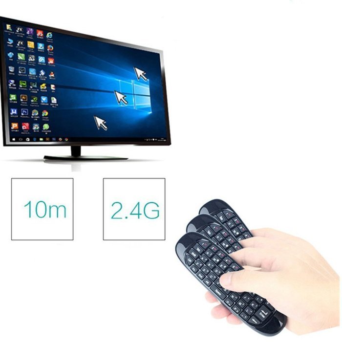 Fly Mini Mouse Keyboard, Megadream 2.4G Wireless 3-Gyro 3-Gsensor 4 in ...