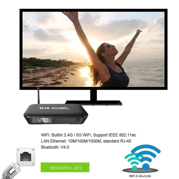 Docooler Int box PRO Smart Android 6.0 TV Box(Amlogic S912 Octa-core ...