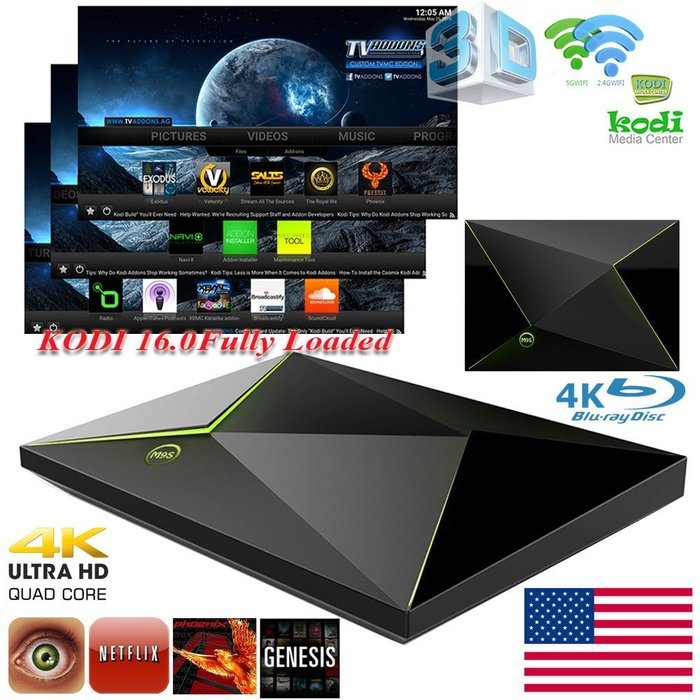 M9S Z8 TV Box S905 Quad Core 4K KODI Fully Loaded Free HD Sports Movies ...