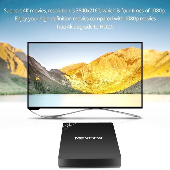 Vipwind NEXBOX N8 Smart Android TV Box Octa Core XBMC 4K Android5.1 2G ...