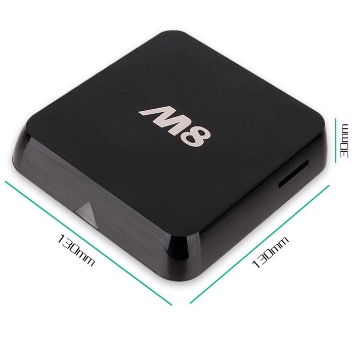 Eforbest Android TV BOX M8 2GB DDR 8GB Nand Flash Android 4.4 OS Quad ...