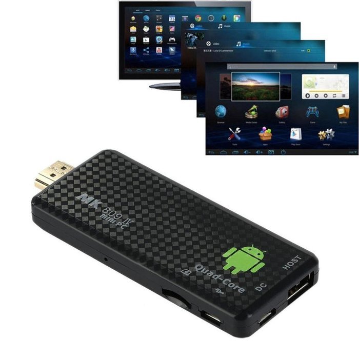 Baile Mini PC TV Stick MK809 IV Smart Media Player Android 4.4 Quad ...