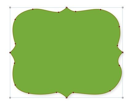 İllustration of Fancy Shapes Outlines free image download