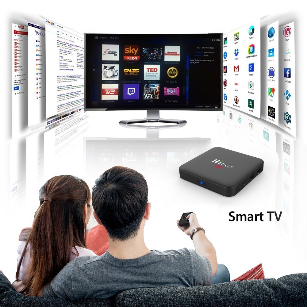 [Henscoqi Hi Box 4K] H1 Pro TV Box Amlogic S905X Android 6.0 ...