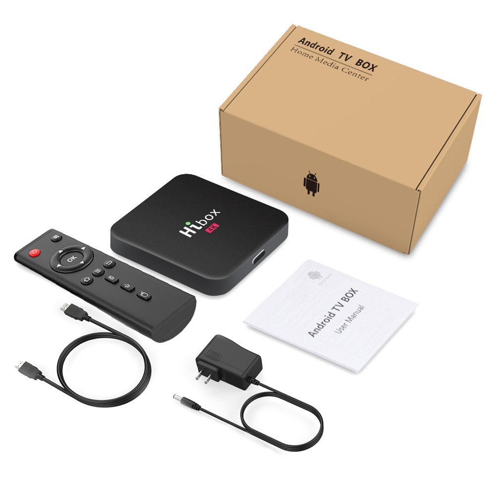 [Henscoqi Hi Box 4K] H1 Pro TV Box Amlogic S905X Android 6.0 ...
