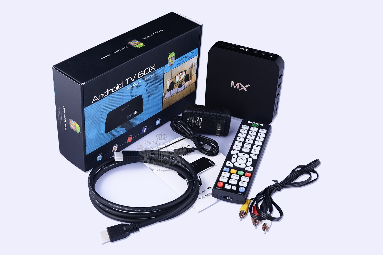 MX XBMC Smart Streaming Media Players DVB-T2 internet TV Box IPTV set ...