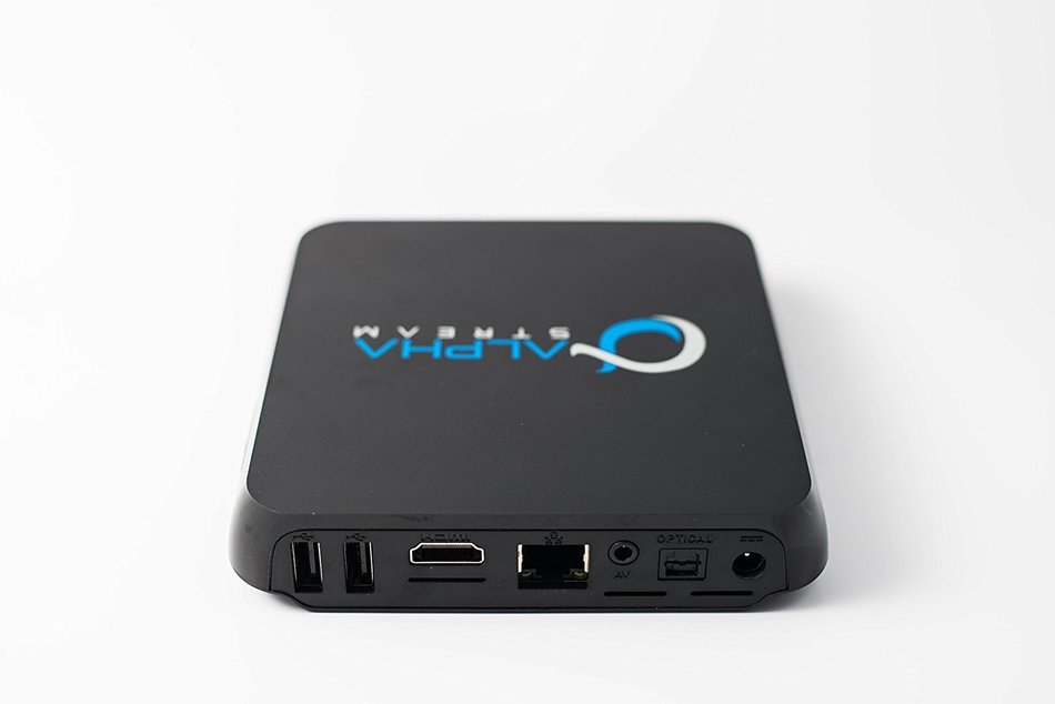 Alpha Box 1 Quad Core CPU/Octa Core GPU Android TV Box Plug & Play ...