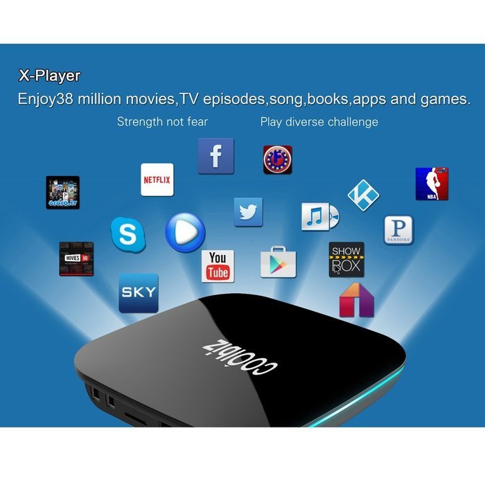 S912 TV BOX, Lary Intel Smart Android 6.0 TV Box Octa Core 2GB DDR3 ...