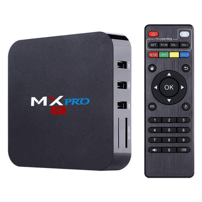 Joinwe-world MX PRO Android 5.1 Amlogic S905 Chipset 1G/8G Streaming ...